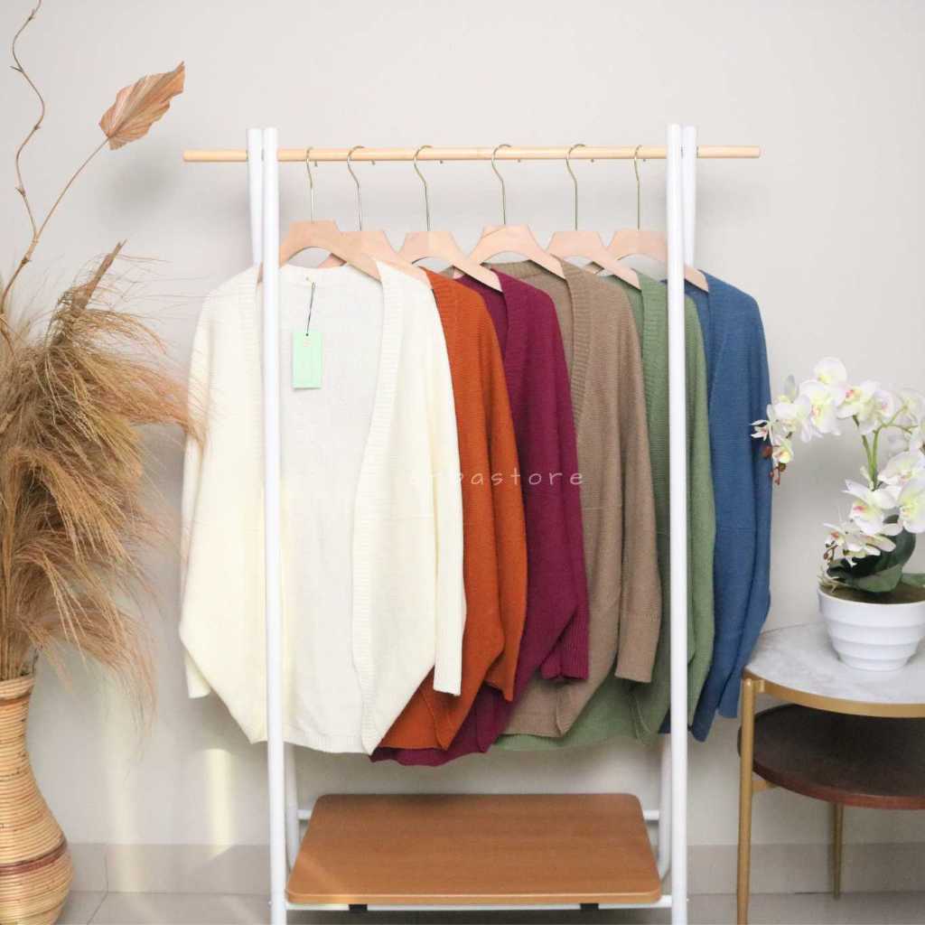 Jual LUNA OUTER BATWING RAJUT PREMIUM KNITWEAR QUALITY | Shopee Indonesia