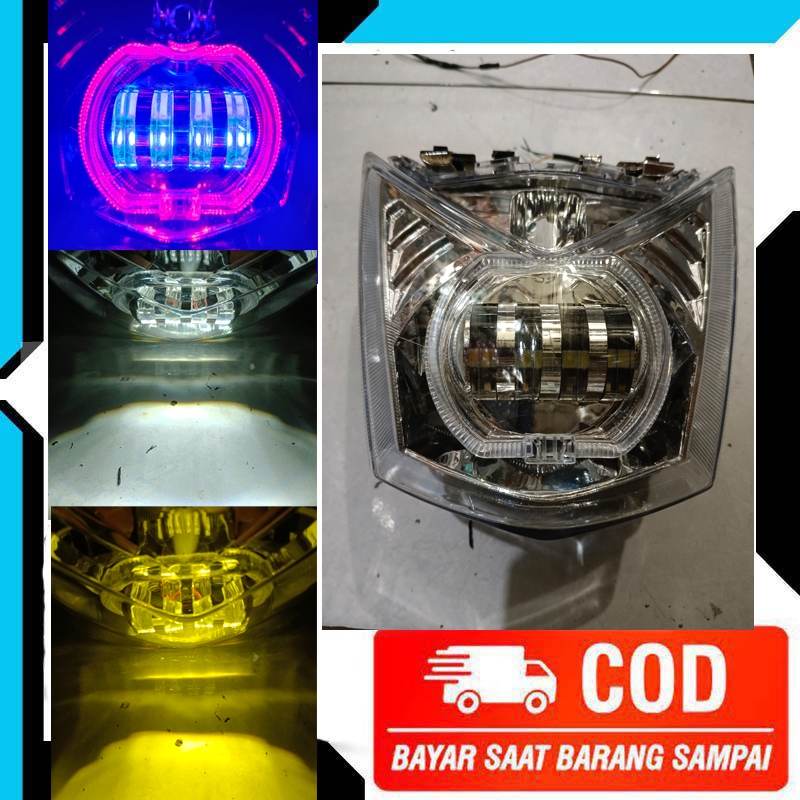 Jual Lampu Daymaker Biled Beat F1 Th 2012 s/d 2016 Paket Lengkap Super ...