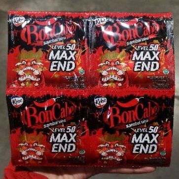 Jual Kobe bon Cabe sachet Level 50 Max end 24 x 2 gram | Shopee Indonesia