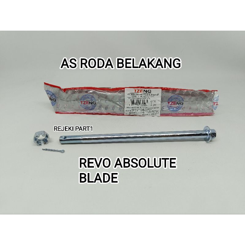 Jual AS RODA BELAKANG REVO ABSOLUTE / BLADE | Shopee Indonesia