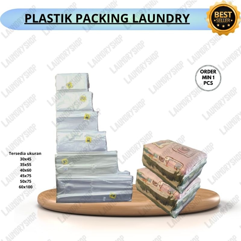 Jual Plastik Packing Laundry Plastik PP Gapura Bungkus Pakaian Berat 1 kg | Shopee Indonesia
