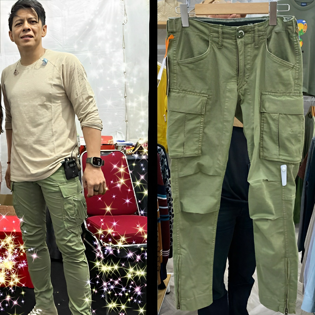 Jual Cargo Panjang Standar/Celana Pria Kargo Reguler Celana Cargo ...