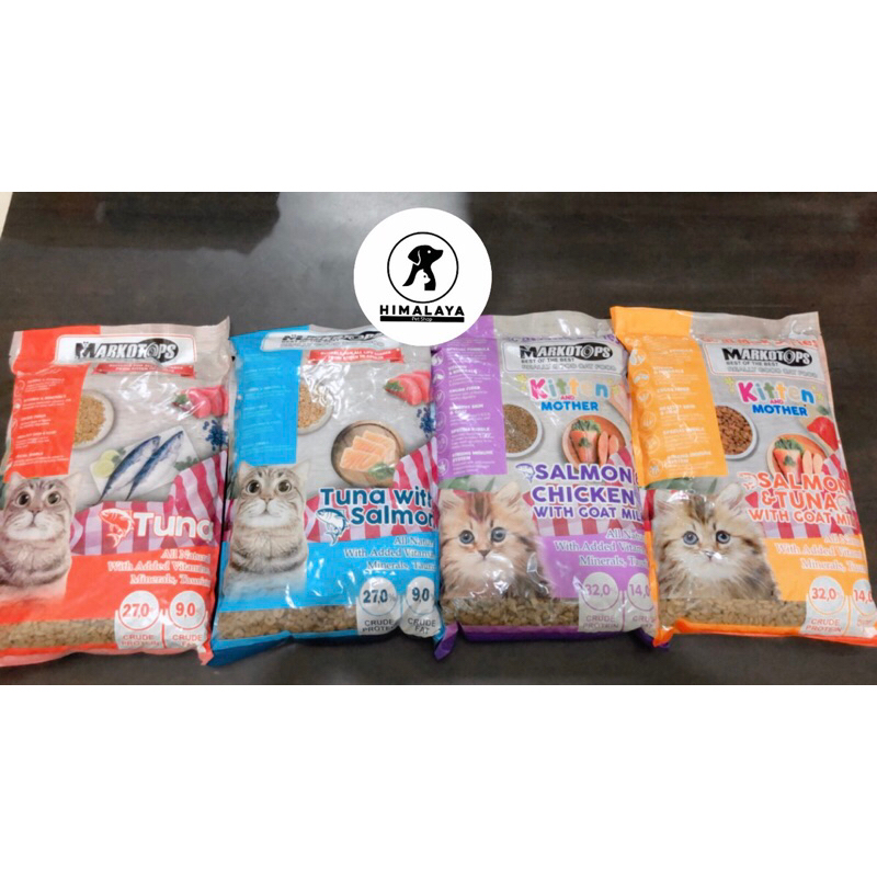 Jual Makanan kucing MARKOTOP segala umur 1kg | Shopee Indonesia