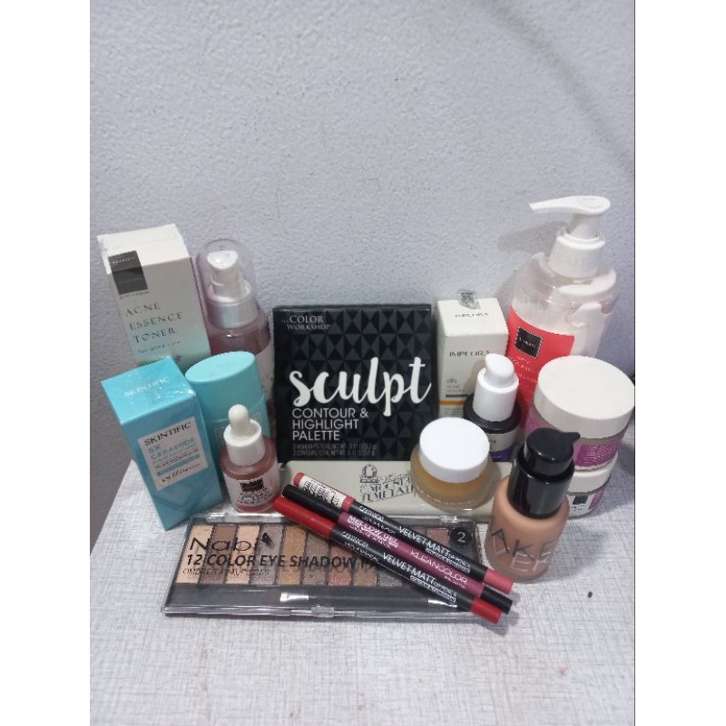 Jual preloved skincare and makeup products PART 2 (skintific, originote ...