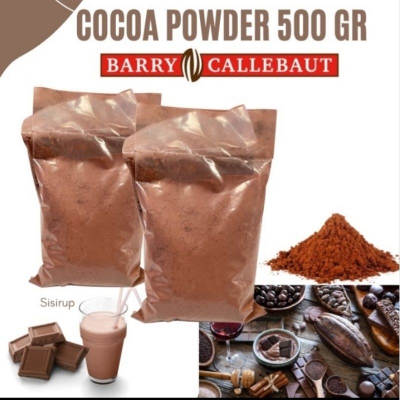Jual cocoa powder barry callebaut 500gr /coklat bubuk barry callebaut ...