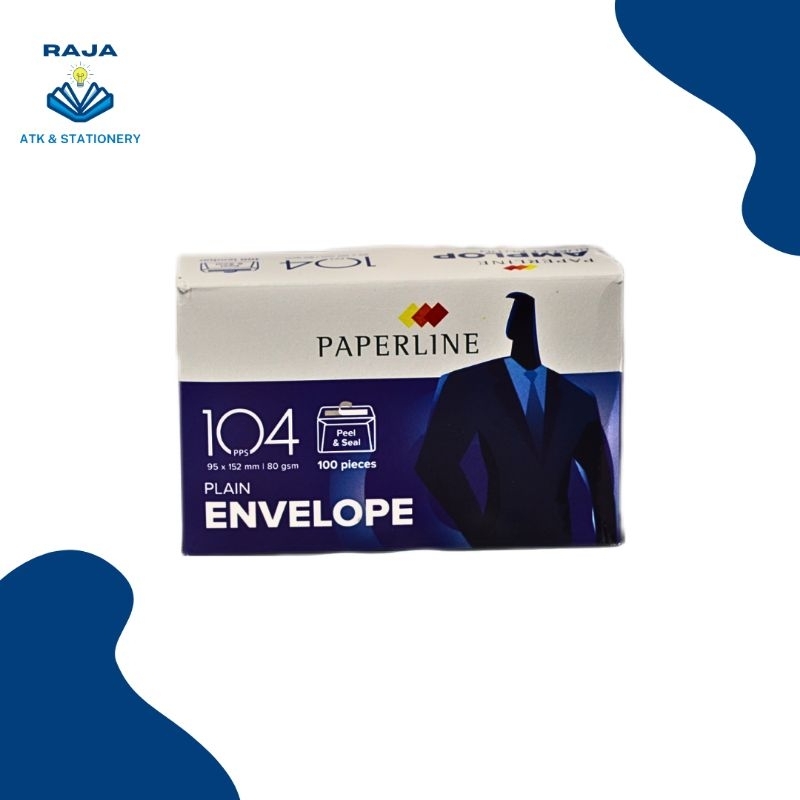 Jual Amplop Paperline PPL 104 /Amplop Buklet Putih 100 Lembar | Shopee ...