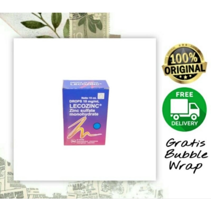 Jual Lecozinc drop / Lecozink Syrup / Terapi Tambahan Diare / Zink drop ...