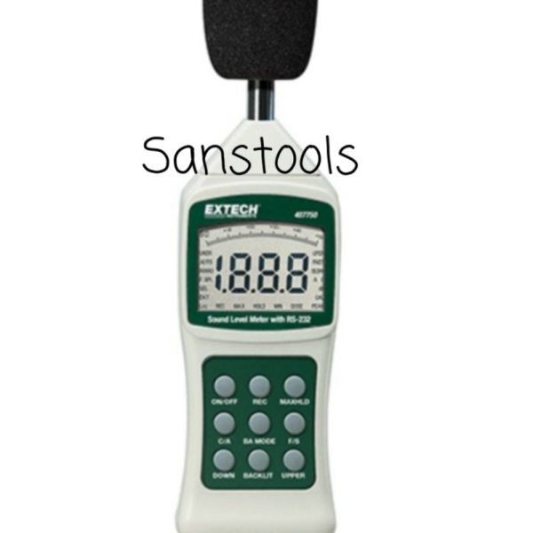Jual Extech 407750 Sound level meter with Pc interface DB tester ...