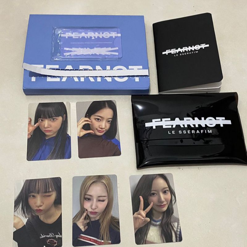 Jual TAKE ALL Le sserafim Fearnot Membership Kit 5 Photocard | Shopee Indonesia
