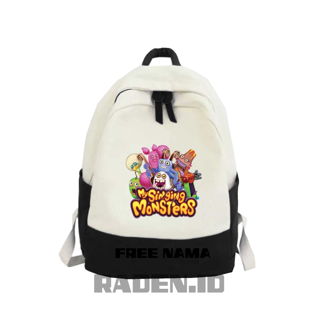Jual Tas Ransel Anak Tas Sekolah Karakter My Singing Monsters Populer ...