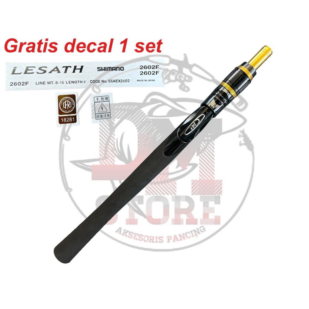 Jual Reelseat lesath ltd - reelseat c14 lesath- reelseat shimano ...