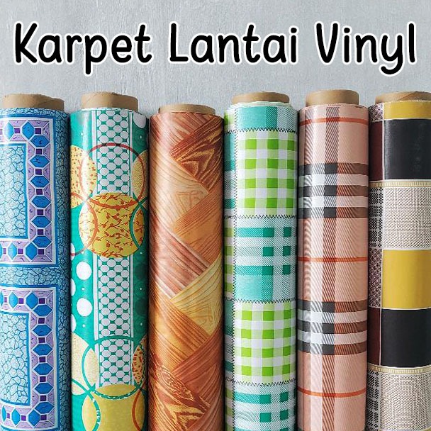 Jual Karpet Lantai/Meja Plastik/Vinyl Lebar 120cm x Panjang per 50cm ...
