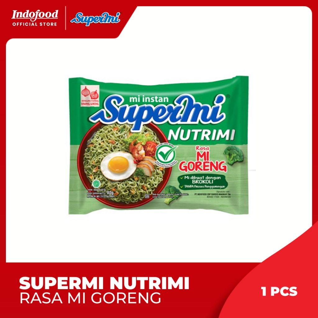 Jual Supermi Nutrimi Rasa Mi Goreng | Shopee Indonesia