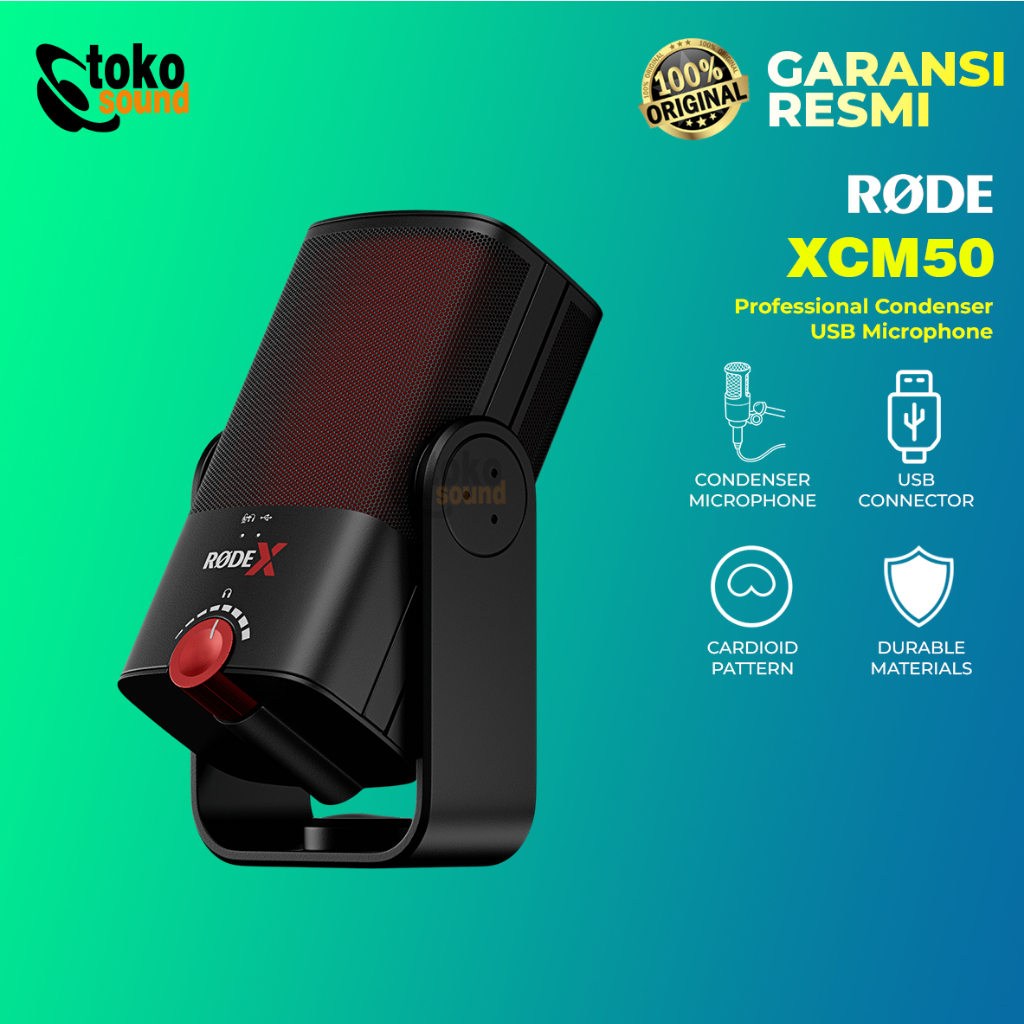 Jual Rode XCM-50 XCM 50 - Professional Condenser USB Microphone | Shopee Indonesia