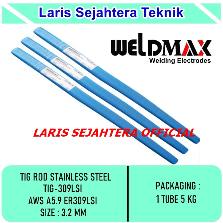 Jual Kawat Las TIG Argon Stainles 309 LSI 3.2 MM | Shopee Indonesia
