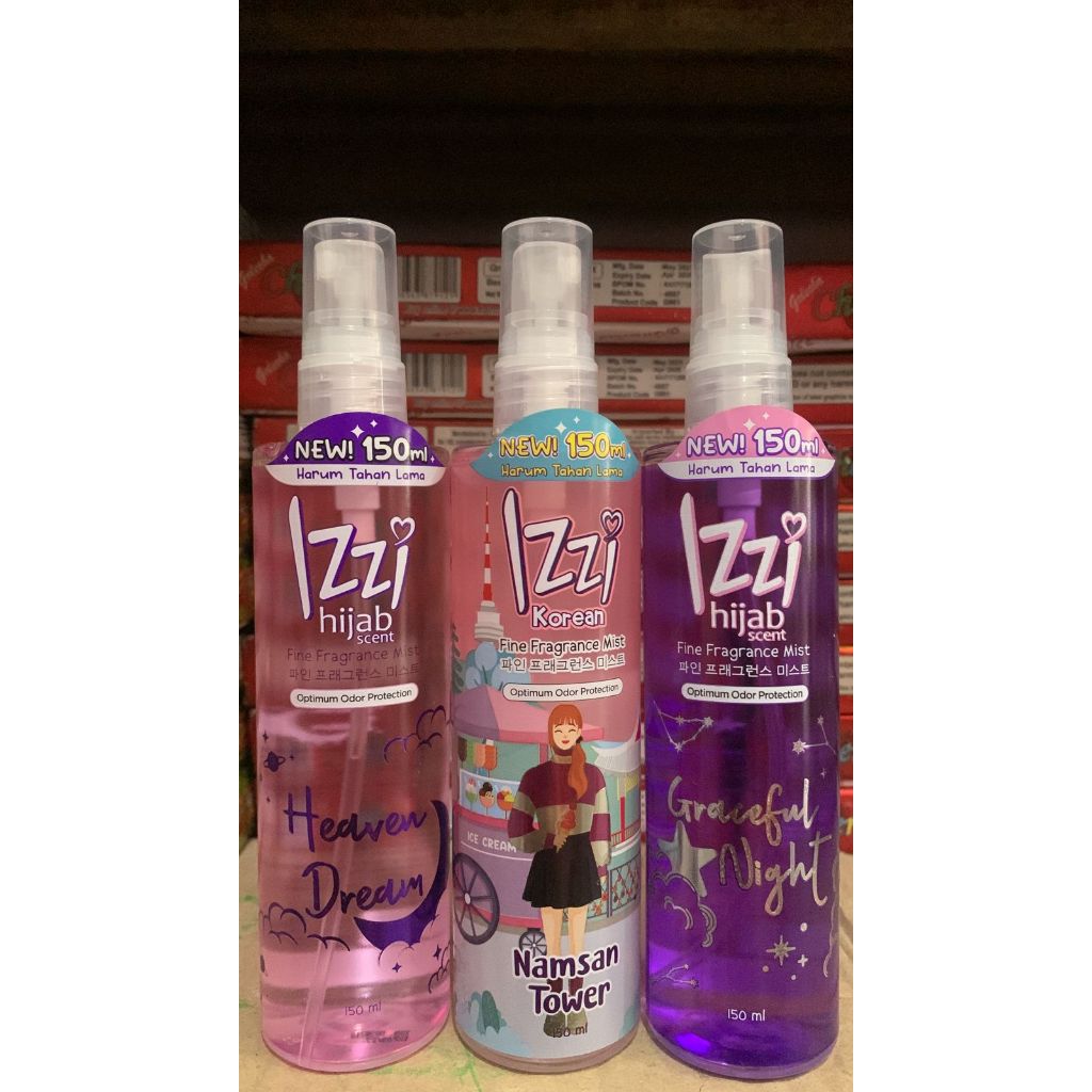 Jual Izzi Korean Fine Fragrance Body Mist 150ml | Shopee Indonesia