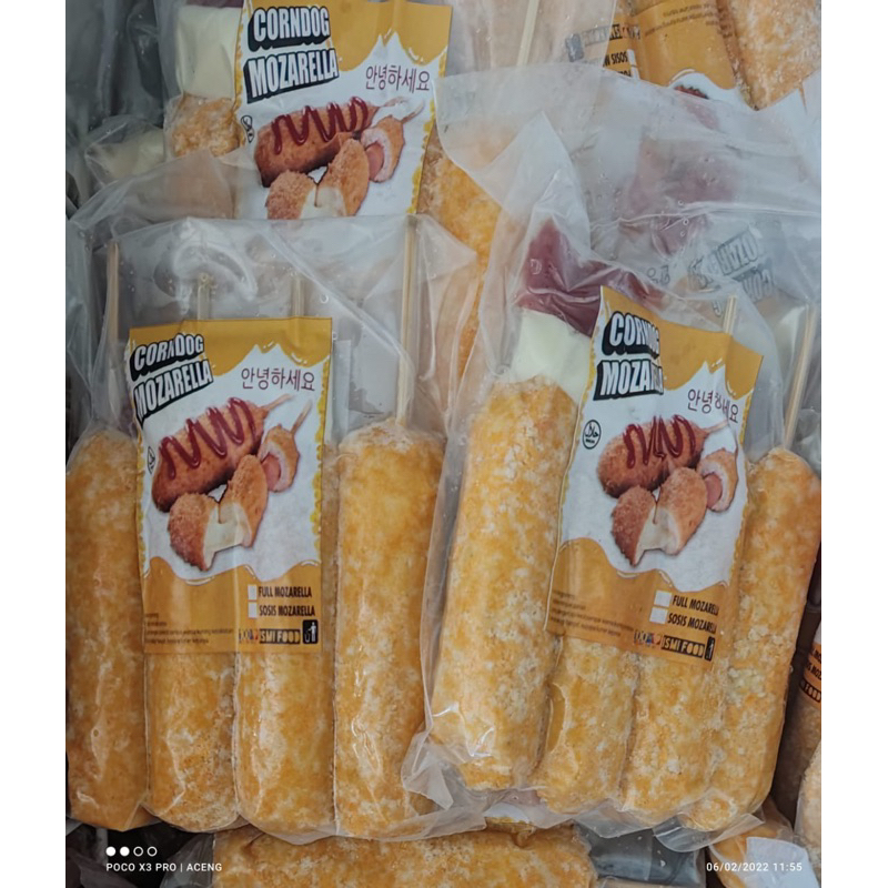 Jual Frozen Food Corndog Isi 4 Hottang isi 4 Stick Mozarella isi 10 ...
