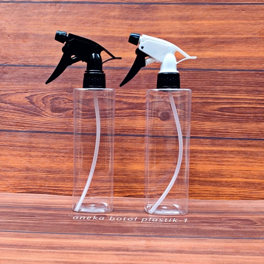 Jual Botol Spray Triger 500ml Clear / Botol Kosong 500ml Pet Plastic Tebal Tutup Big Triger ...