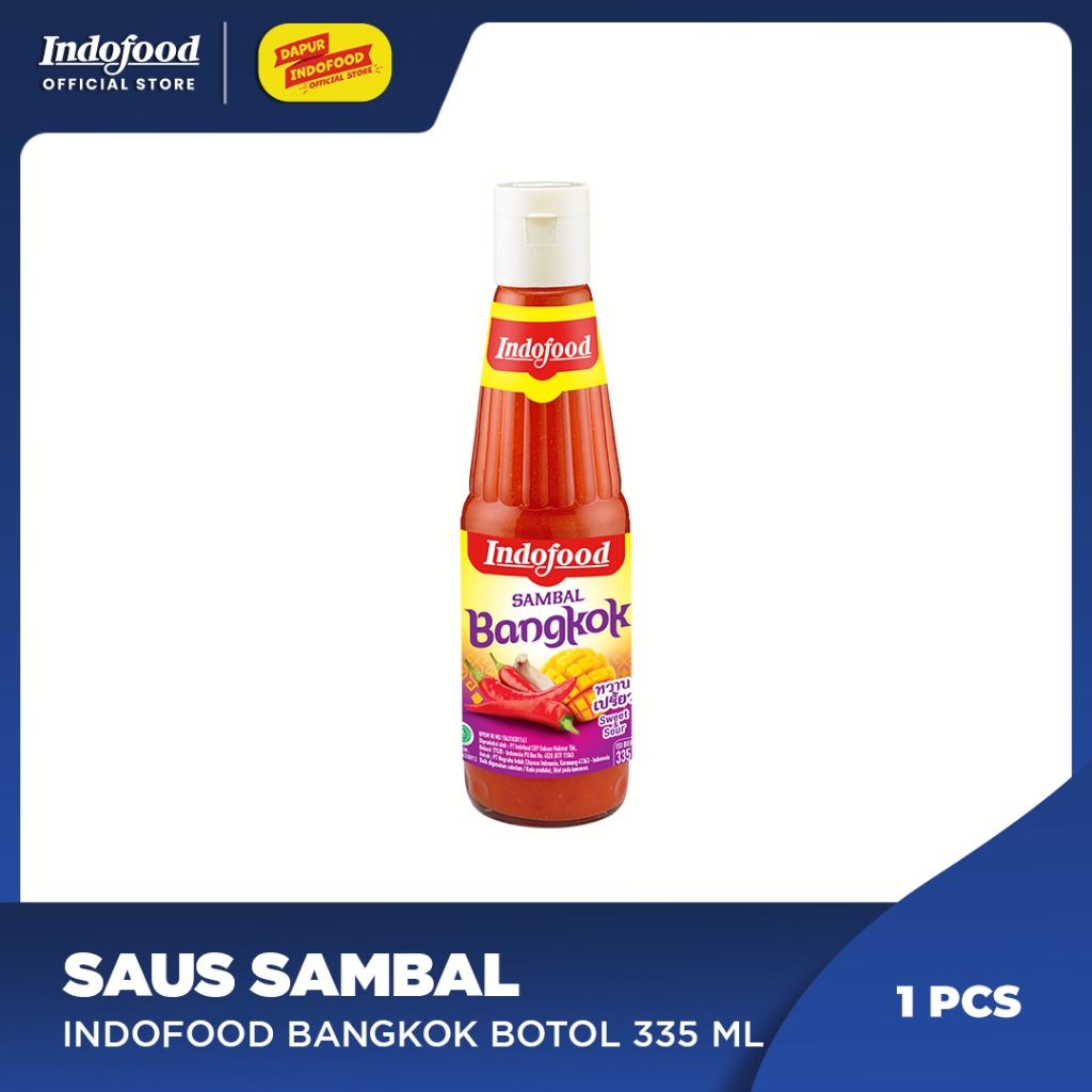 Jual Sambal Indofood Bangkok Botol 335 ml | Shopee Indonesia