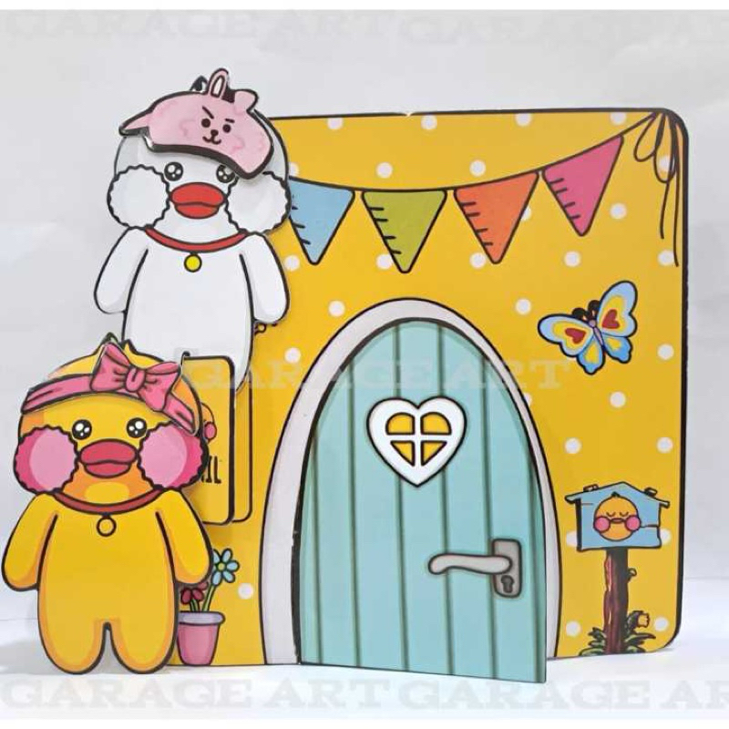 Jual Paper Duck Bebek Viral Mainan Kertas Edukatif Paper Doll Quite ...