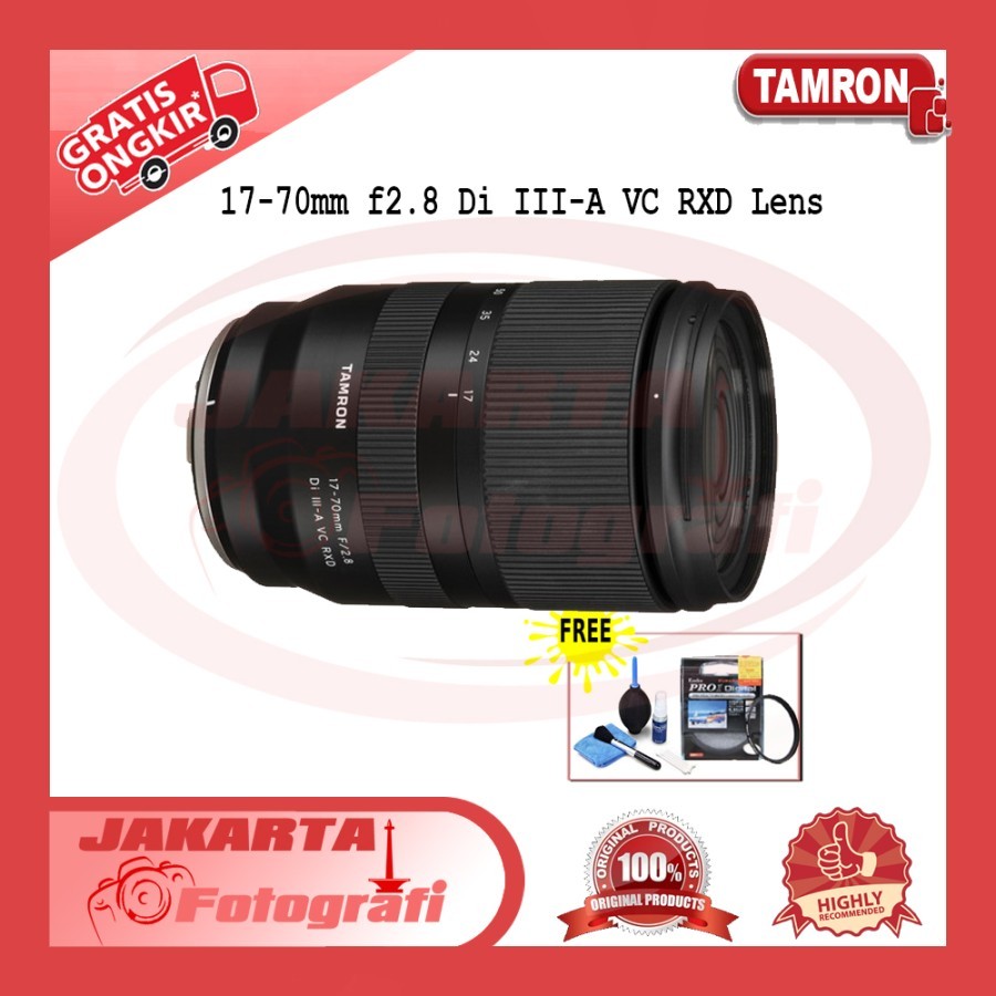 Jual Tamron 17-70mm f2.8 Di III-A VC RXD Lens for FUJIFILM RESMi | Shopee Indonesia