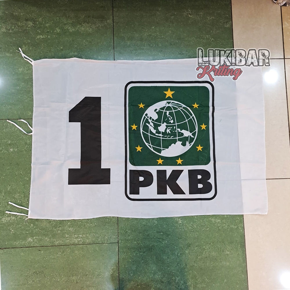 Jual bendera partai PKB ukuran 80x120 cm isi 50 pcs | Shopee Indonesia