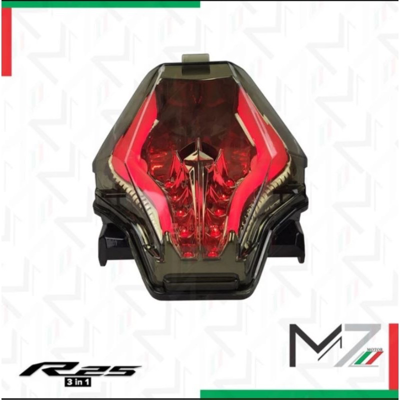 Jual Lampu Stop LED Sen 3in1 R25/ Stoplamp LED 3in1 YZR R25, R3, MX ...