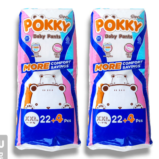 Jual POKKY PANTS POPOK CELANA UKURAN XXL (22+4PCS) | Shopee Indonesia