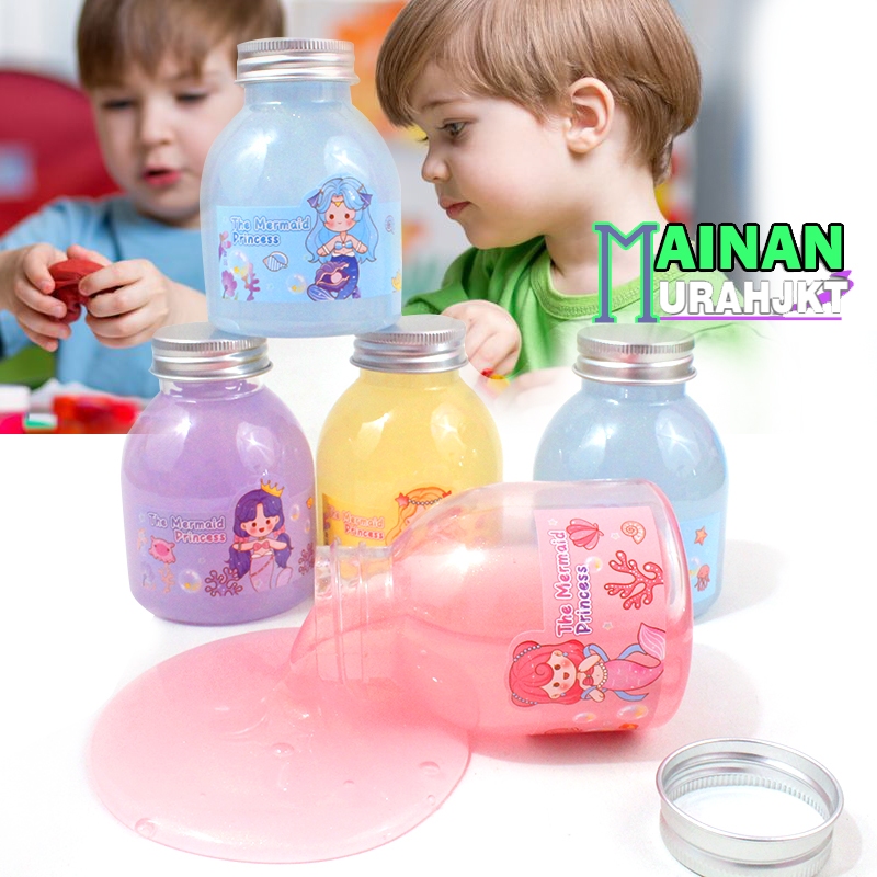 Jual MAINAN ANAK MURAH SLIME BOTOL MERMAID BQ-SJ1004 SLIME BOTOL PUTRI ...