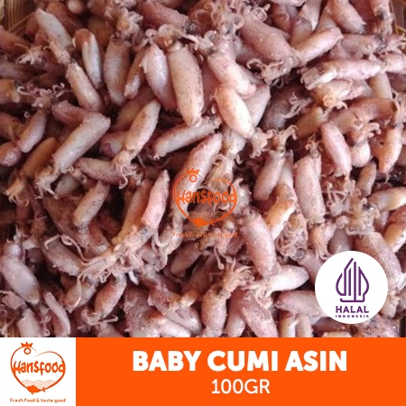 Jual Baby Cumi Asin 100gram/ Cumi Asin Kering | Shopee Indonesia