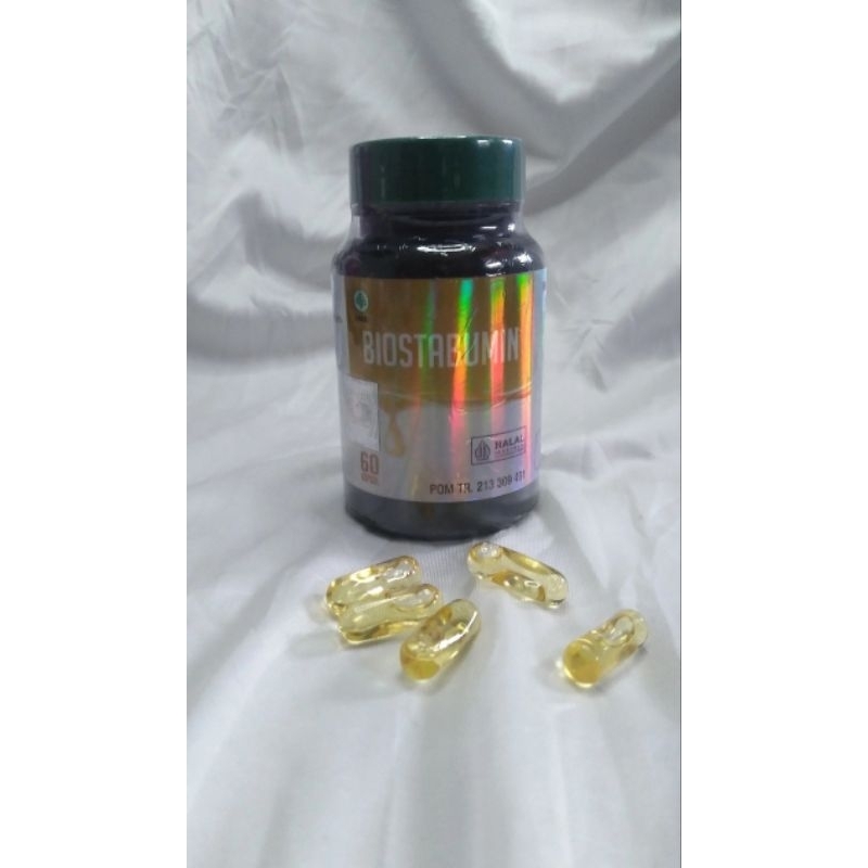 Jual Biostabumin biostabumin (PIL GABUS) KAPSUL MINYAK IKAN KUTUK ...