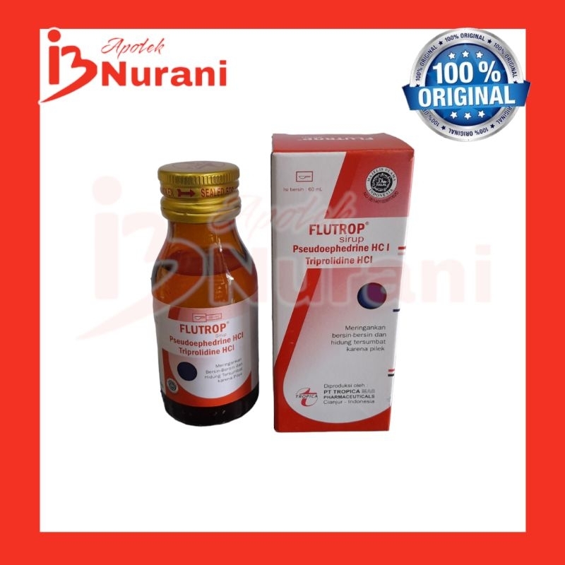 Jual FLUTROP SIRUP 60 ML obat flu pilek | Shopee Indonesia