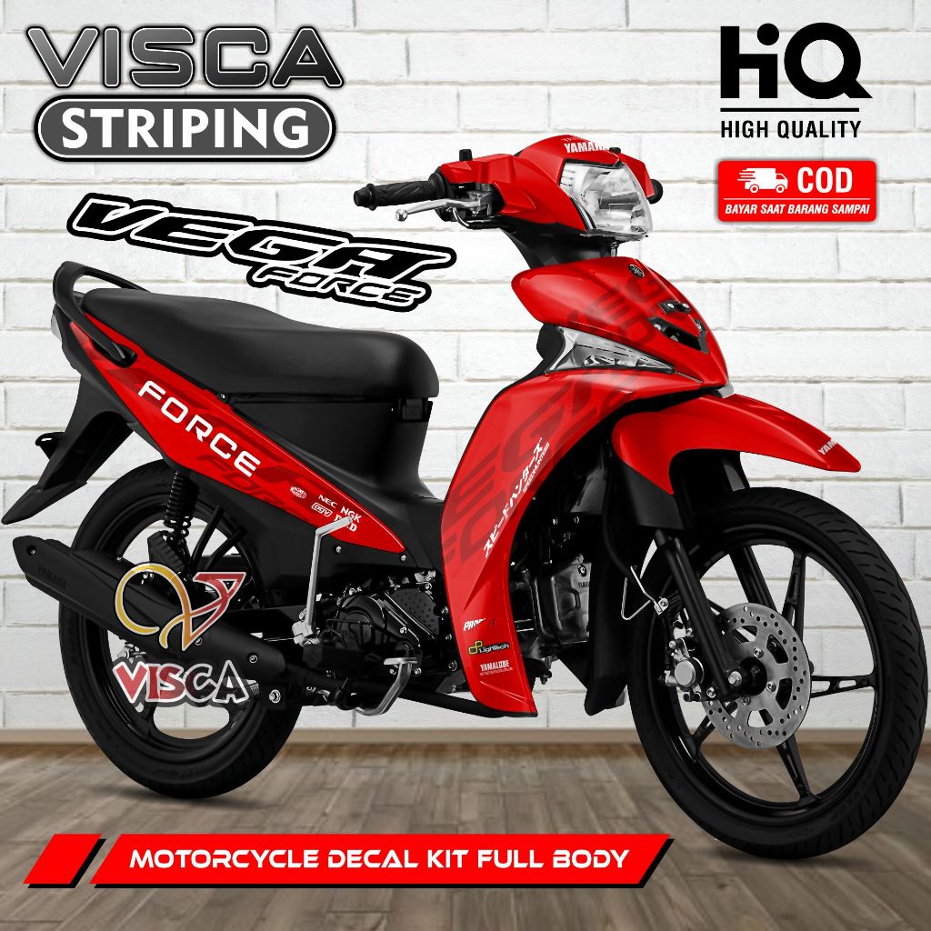 Jual Decal Vega Force - Stiker Vega Force - Dekal Vega Force Full Body ...