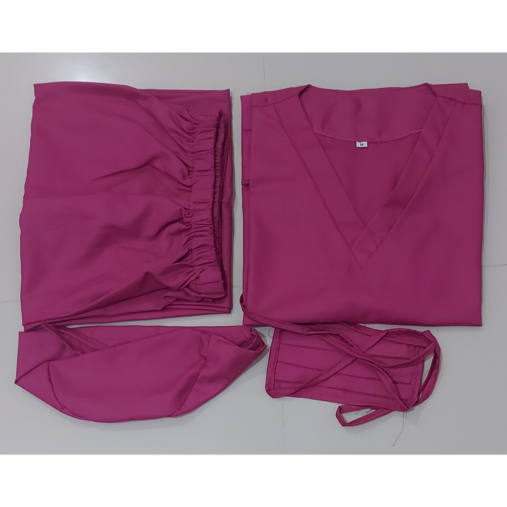 Jual TOYOBO magenta baju jaga oka ok perawat dokter bidan nakes ...