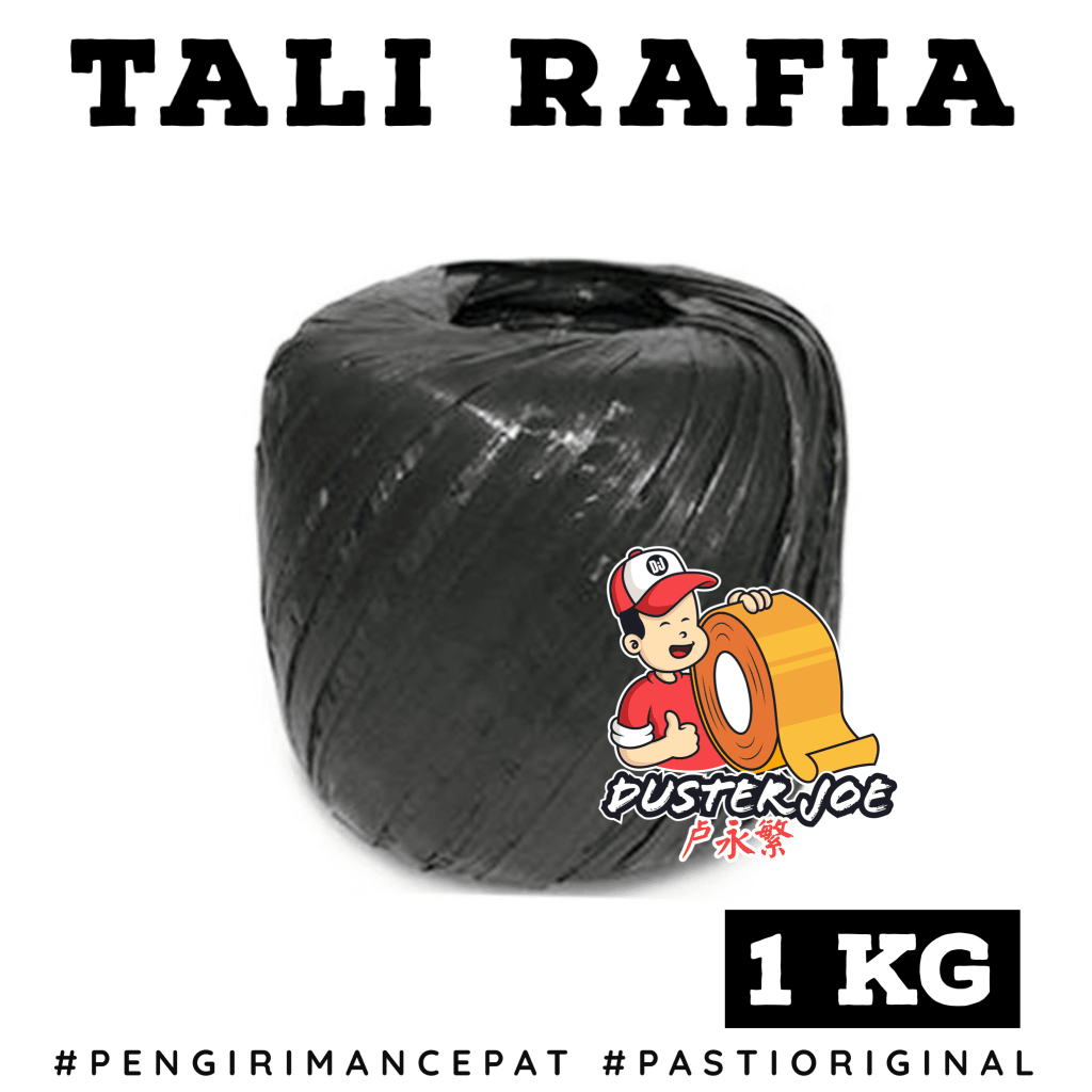 Jual Tali Rafia Hitam 1Kg PER 1 PCS | Shopee Indonesia