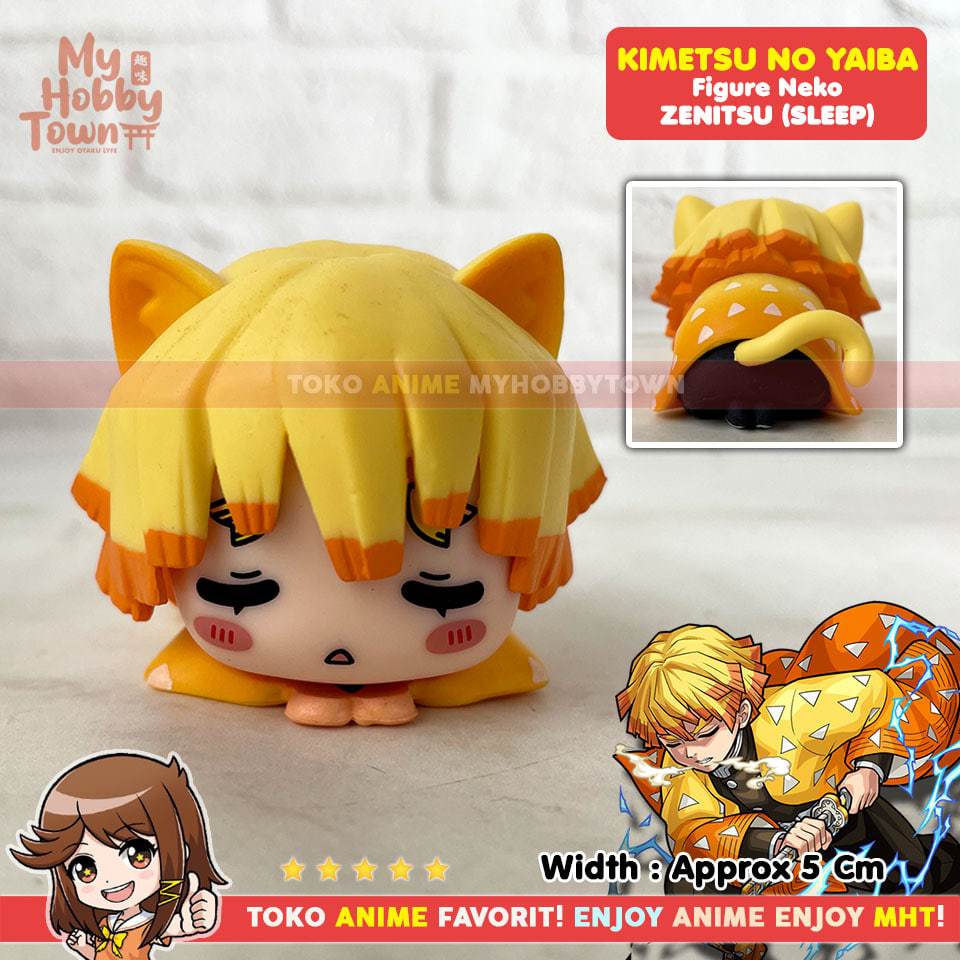 Jual Figure Anime Demon Slayer Kimetsu no Yaiba Neko Cat Sleep Tanjiro ...