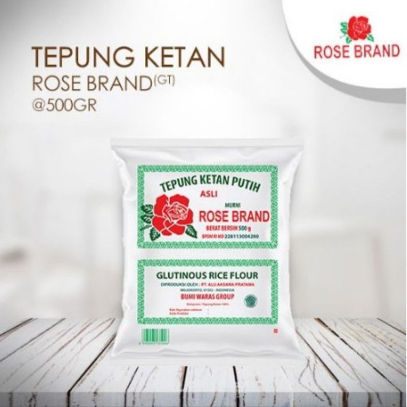 Jual Tepung Ketan Rose Brand 500g | Shopee Indonesia