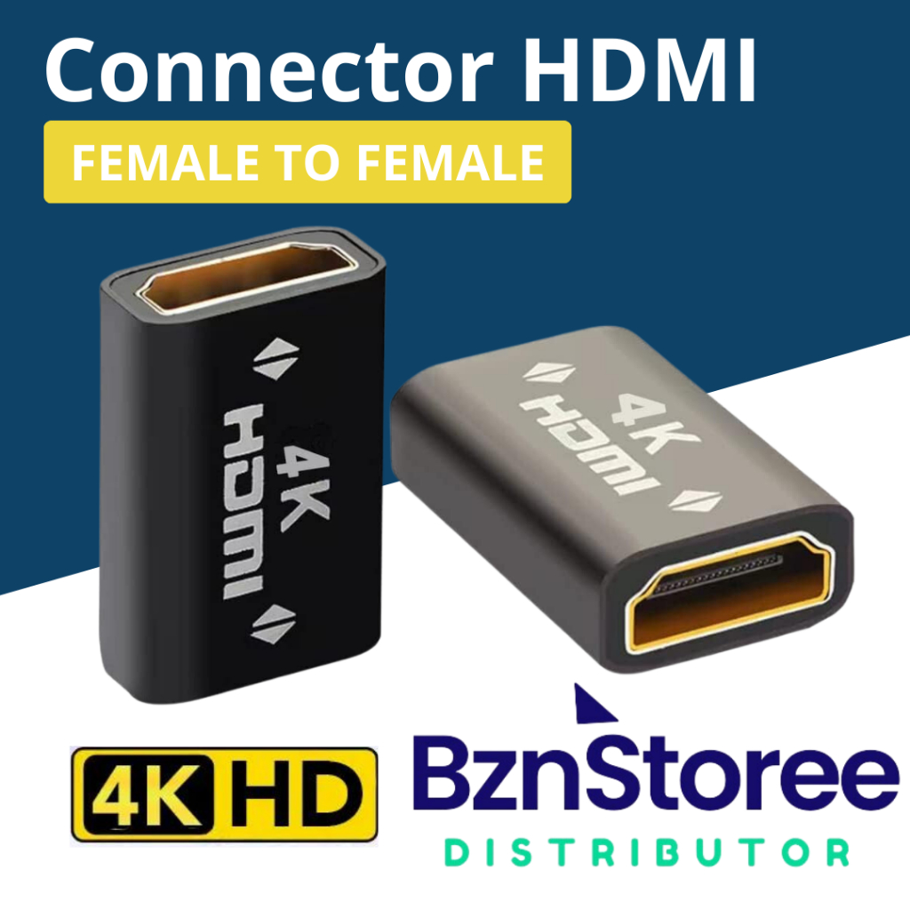 Jual HDMi Adapter Female To female Coupler Sambungan Penyambung ...