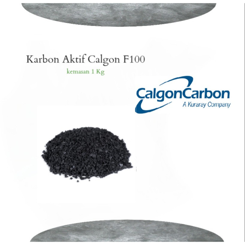 Jual Karbon aktif Calgon F100 USA - Filter air - kemasan 1/2 Kg | Shopee Indonesia