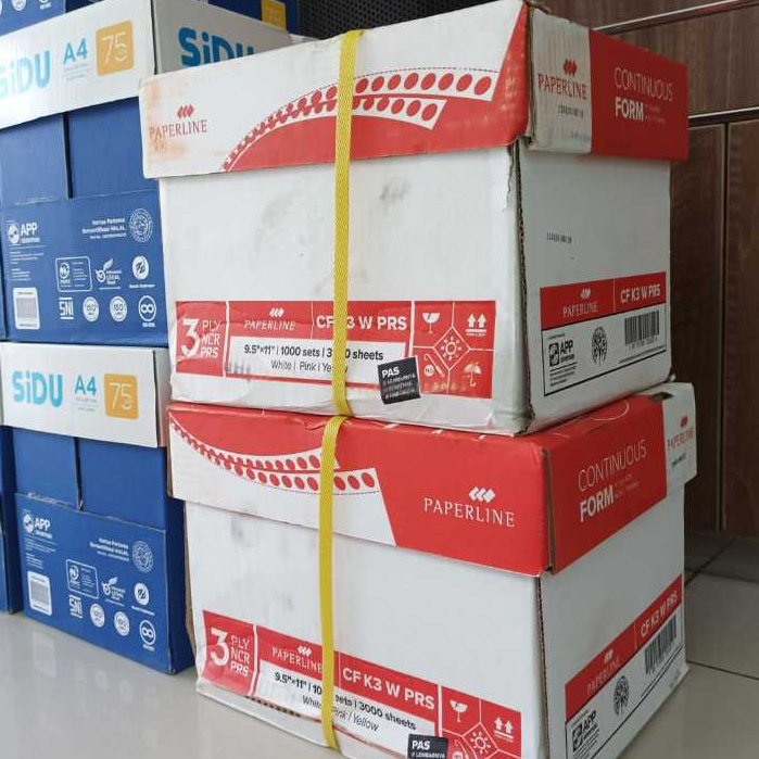 Jual KERTAS FAKTUR 3 PLAY PRS Continuous Form Ukuran 9,5 Inch x 11/2 ...