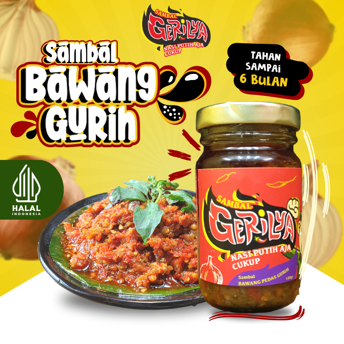 Jual GERILYA - Sambal Bawang Gurih | Shopee Indonesia