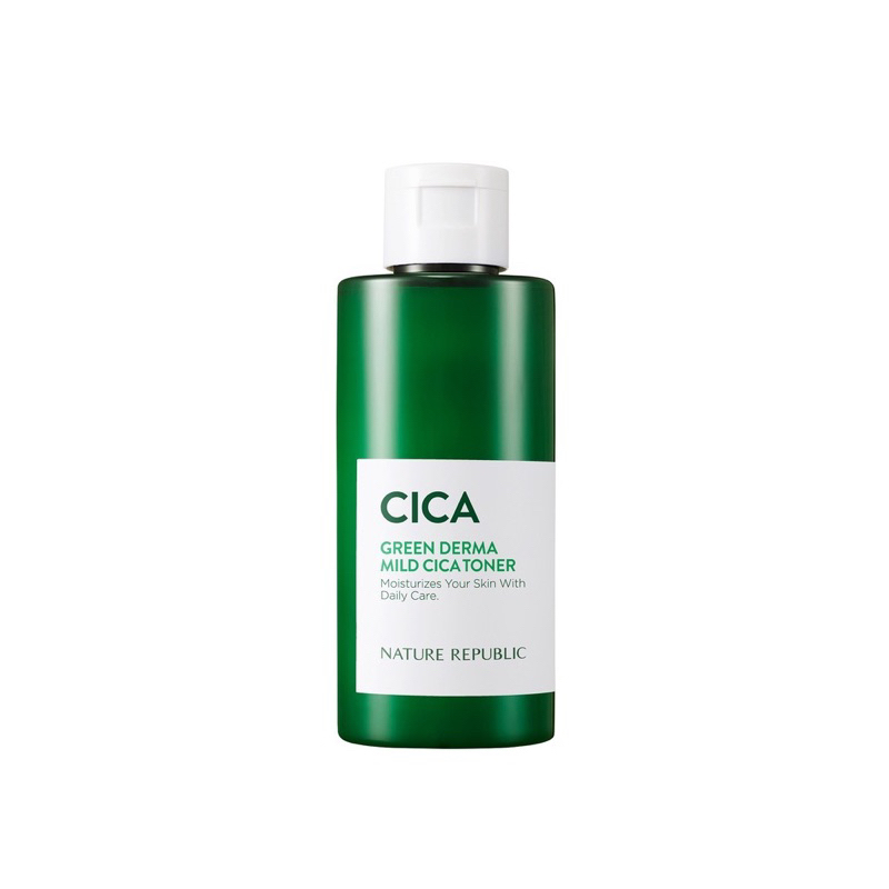 Jual Nature Republic Green Derma Mild Cica Toner 155ml | Shopee Indonesia