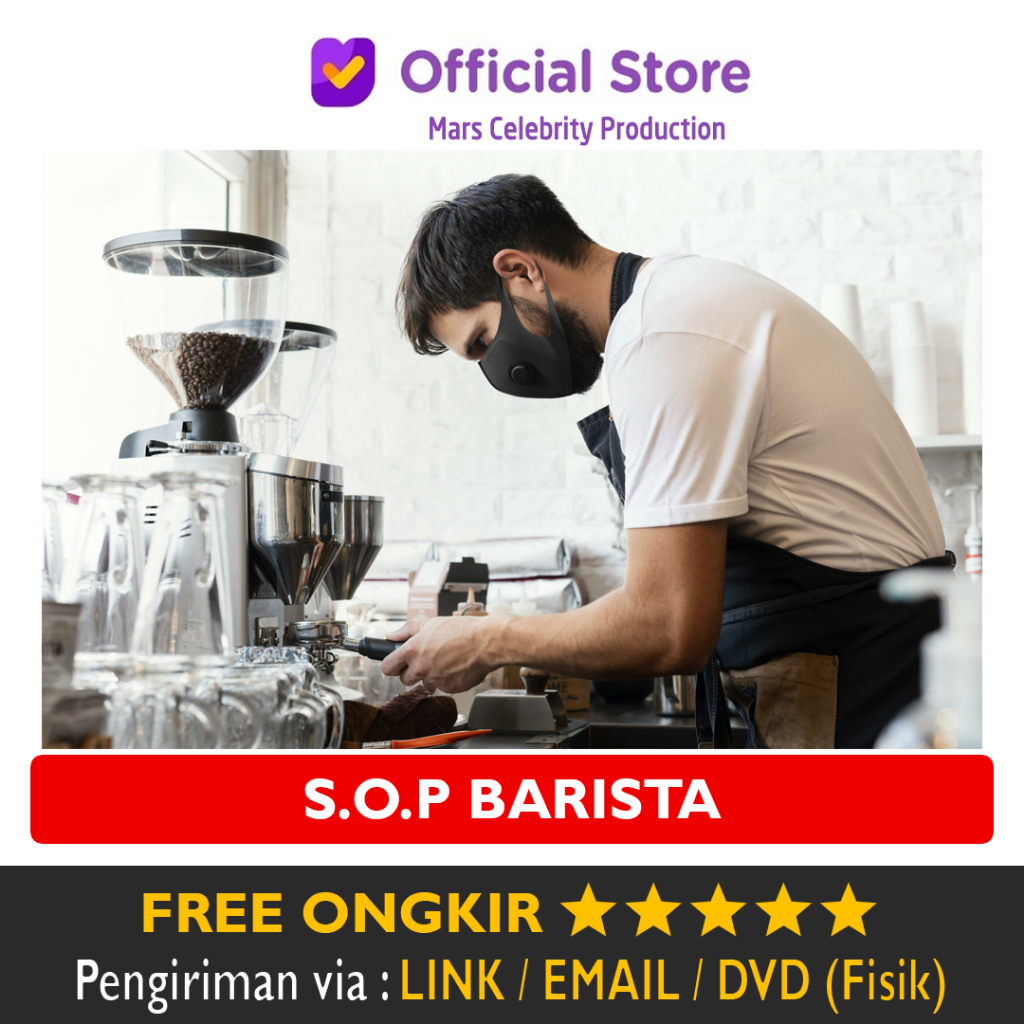 Jual SOP Barista Professional Terlengkap S.O.P Penyaji Kopi Coffee ...