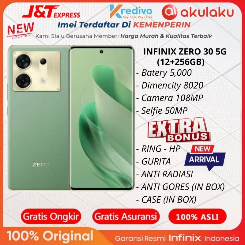 Jual Infinix Zero 30 NFC Ram 12GB Rom 256GB 12/256GB & 8/256GB Garansi Resmi Infinix 1 Tahun ...