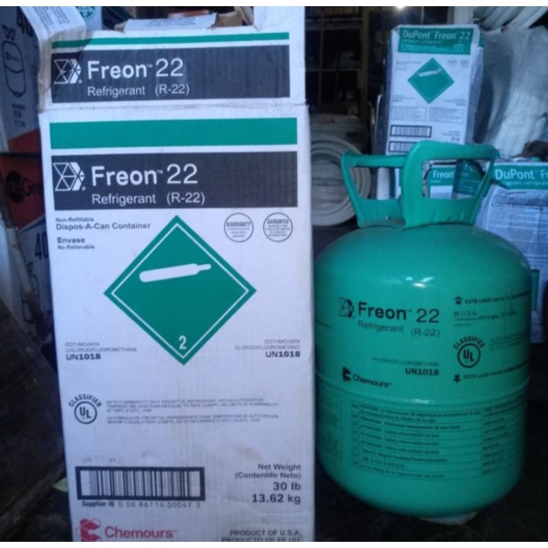 Jual Freon R22 Chemours USA (13,6kg) | Shopee Indonesia