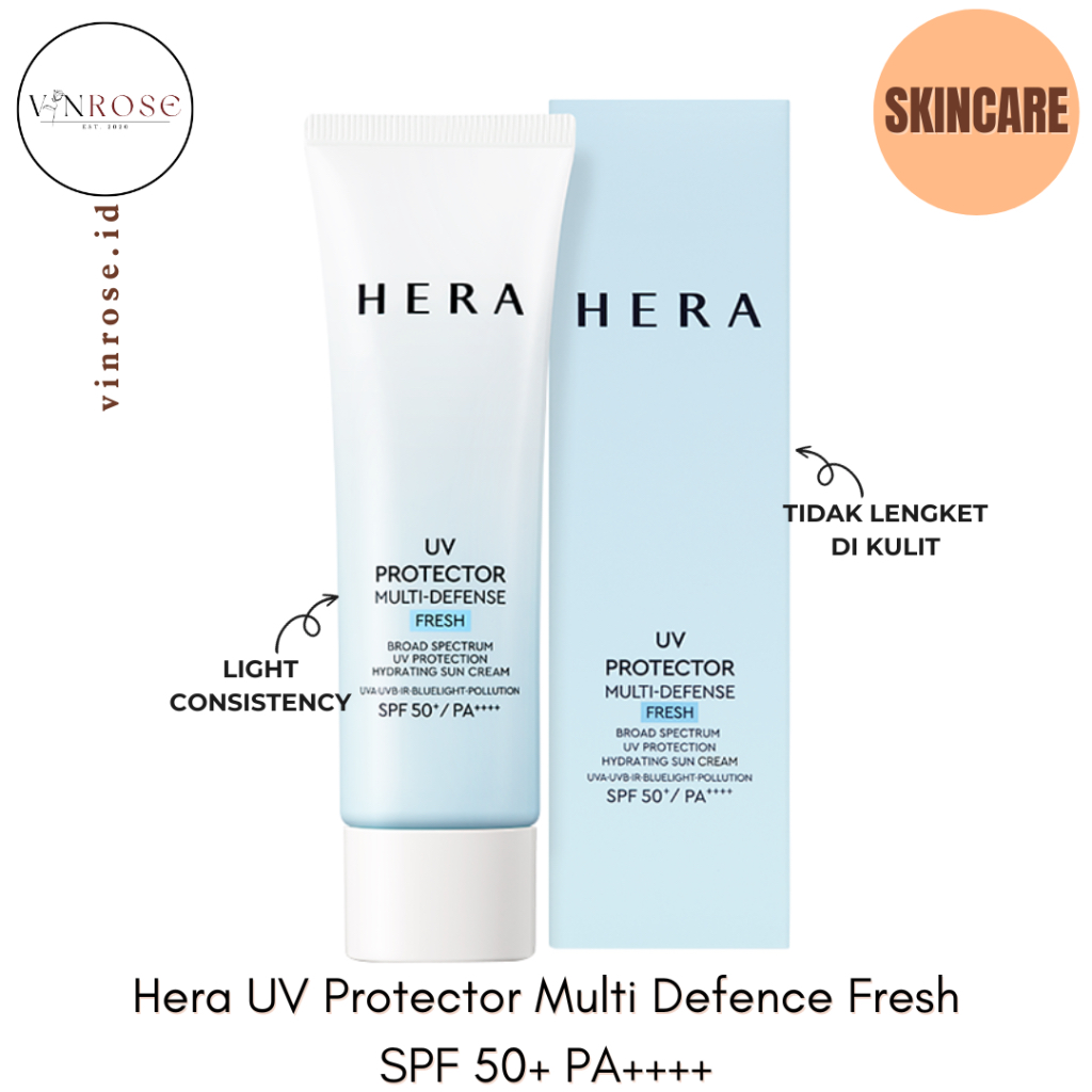 Jual Hera UV Protector Multi Defence Fresh SPF 50+/PA++++ / Sunscreen ...