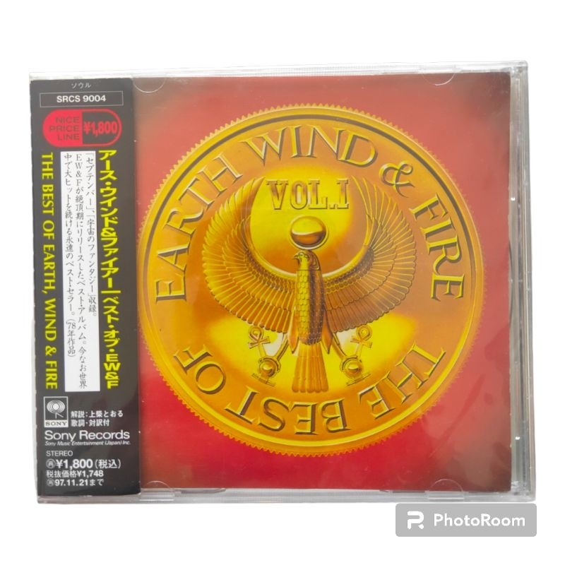 Jual CD The Best Of Earth, Wind And Fire, Vol. 1 (Obi) | Shopee Indonesia