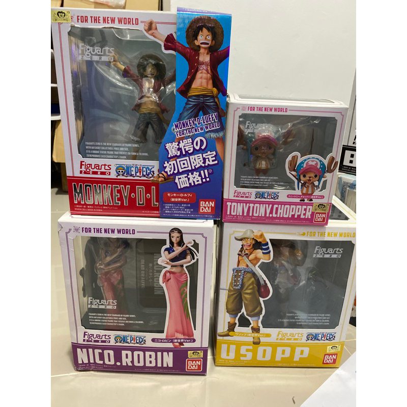 Jual LUFFY ROBIN CHOPPER USSOP BUNDLING | Shopee Indonesia