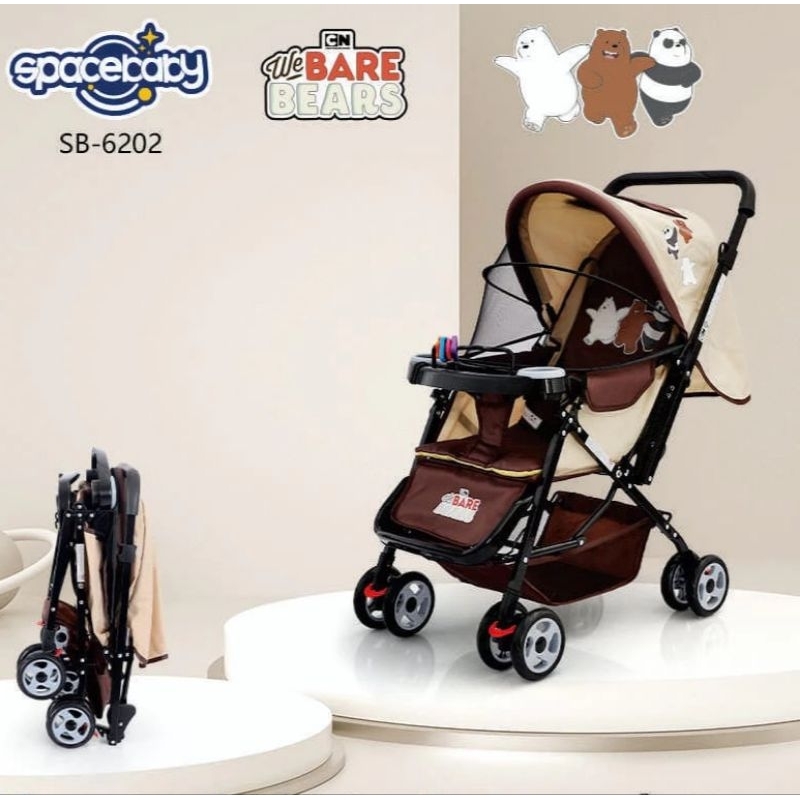 Jual Stroller Bayi Anak Spacebaby SB 6202 Baby stroler kereta dorong ...