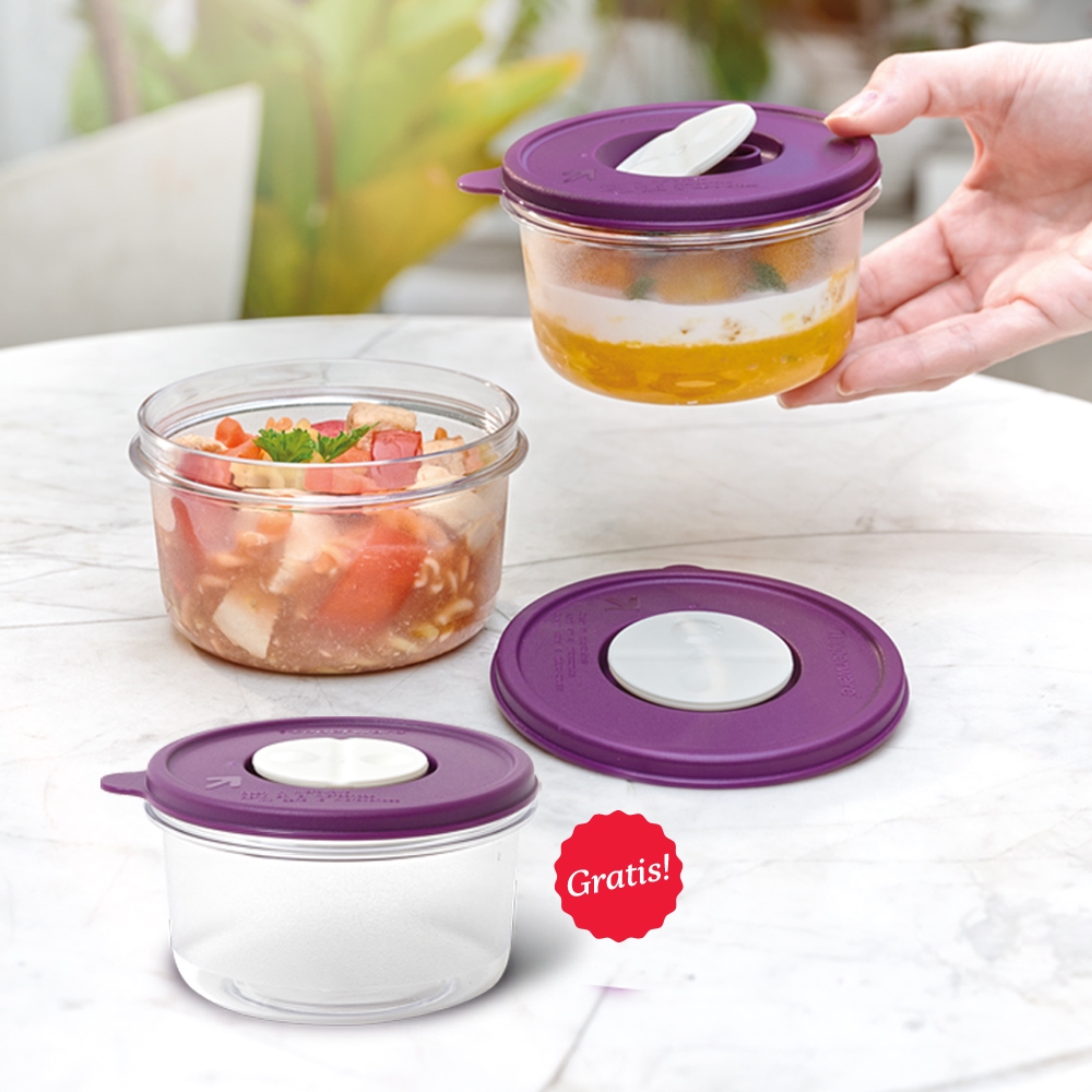 Jual Tupperware Crystalwave Soup Bowl 400mL | Shopee Indonesia